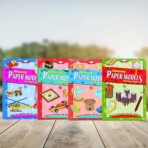 Make Amazing Paper Models - Set of 4 – SapienKid™