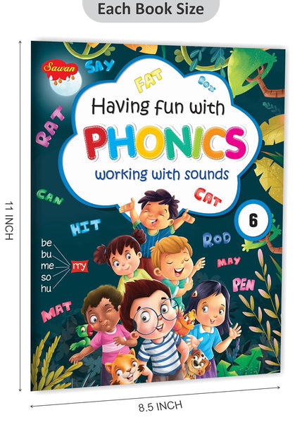 Phonics Series Complete Combo | Pack of 9 – SapienKid™